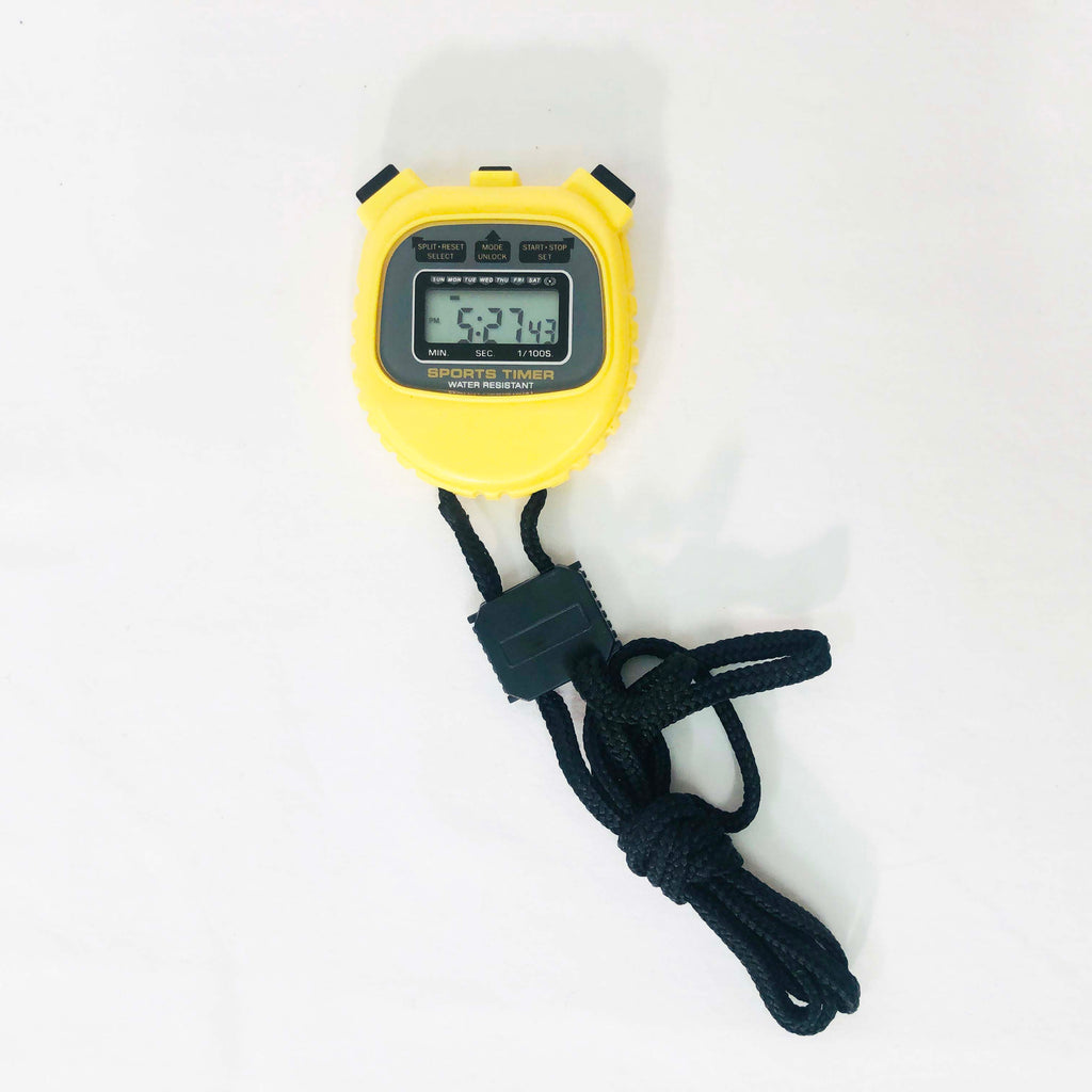 Yellow Stopwatch – The Prop Collective