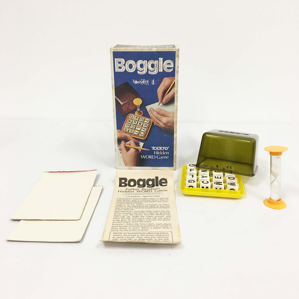 Vintage Boggle Game 1976 – The Prop Collective