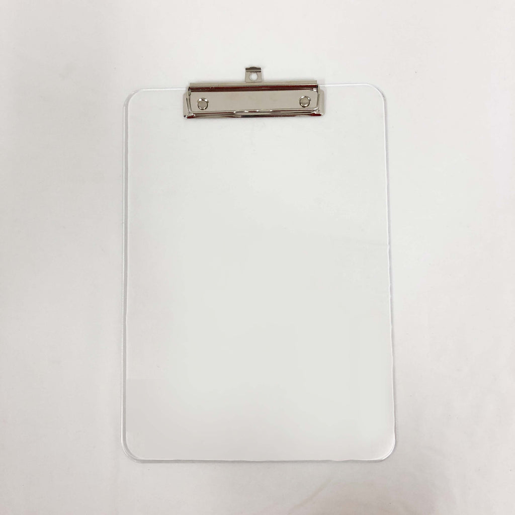Clear Plastic Clipboard – The Prop Collective